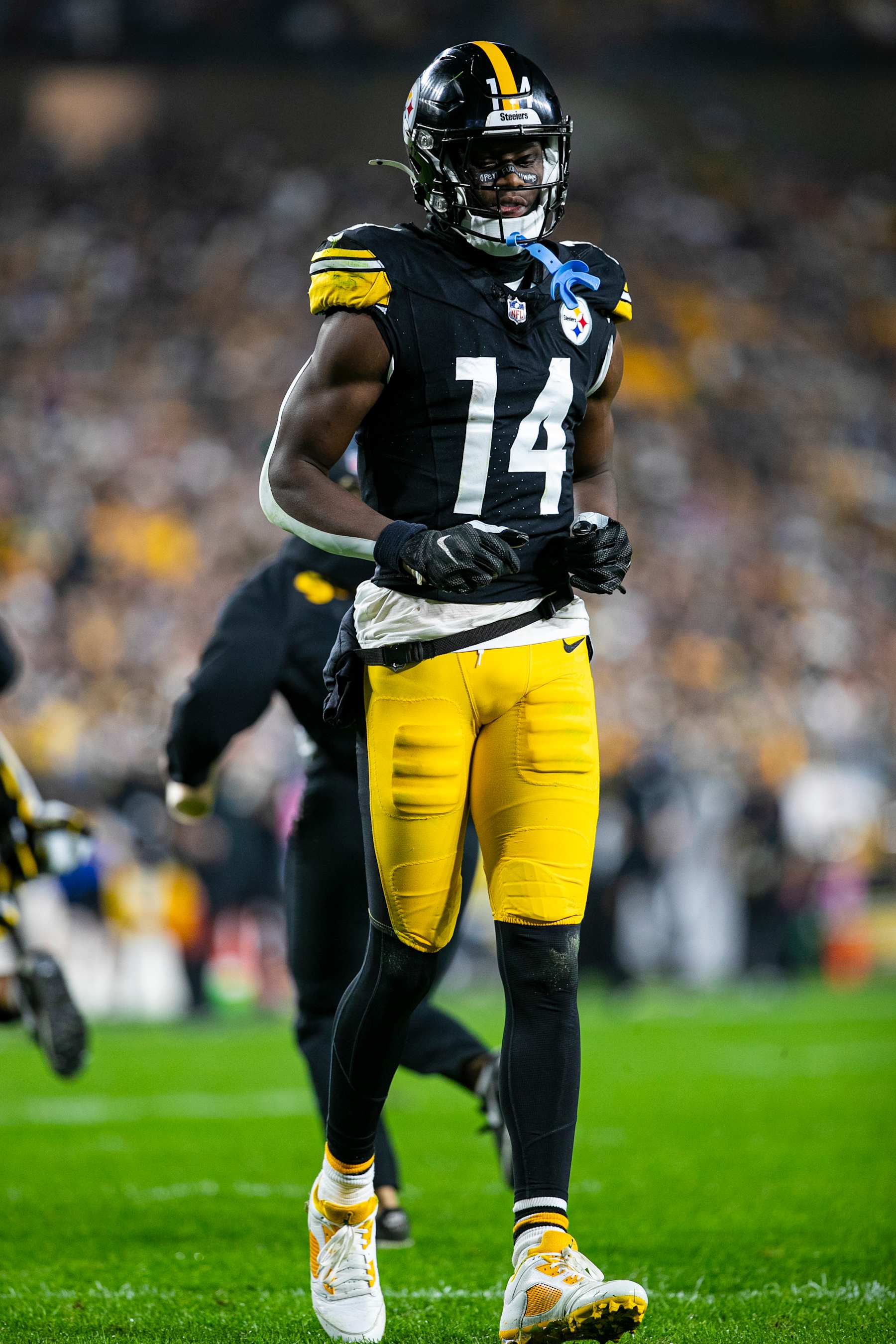 Steelers' George Pickens Fined by NFL for 'Open F--king Always' Eye ...