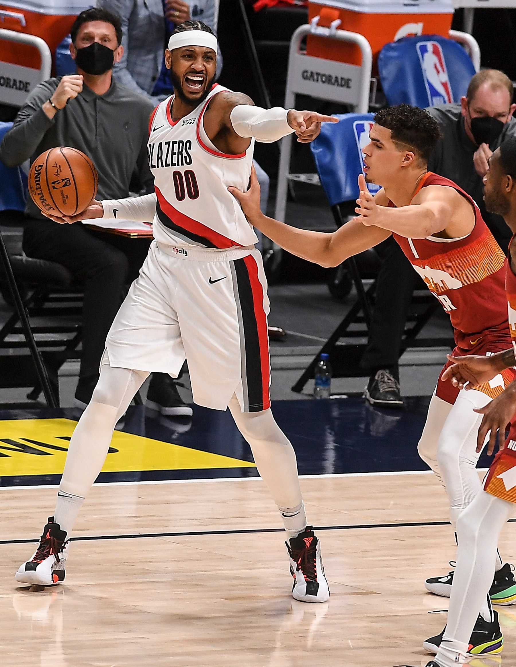 Video: Carmelo Anthony Recalls Michael Porter Jr. Calling Him 'Unc ...