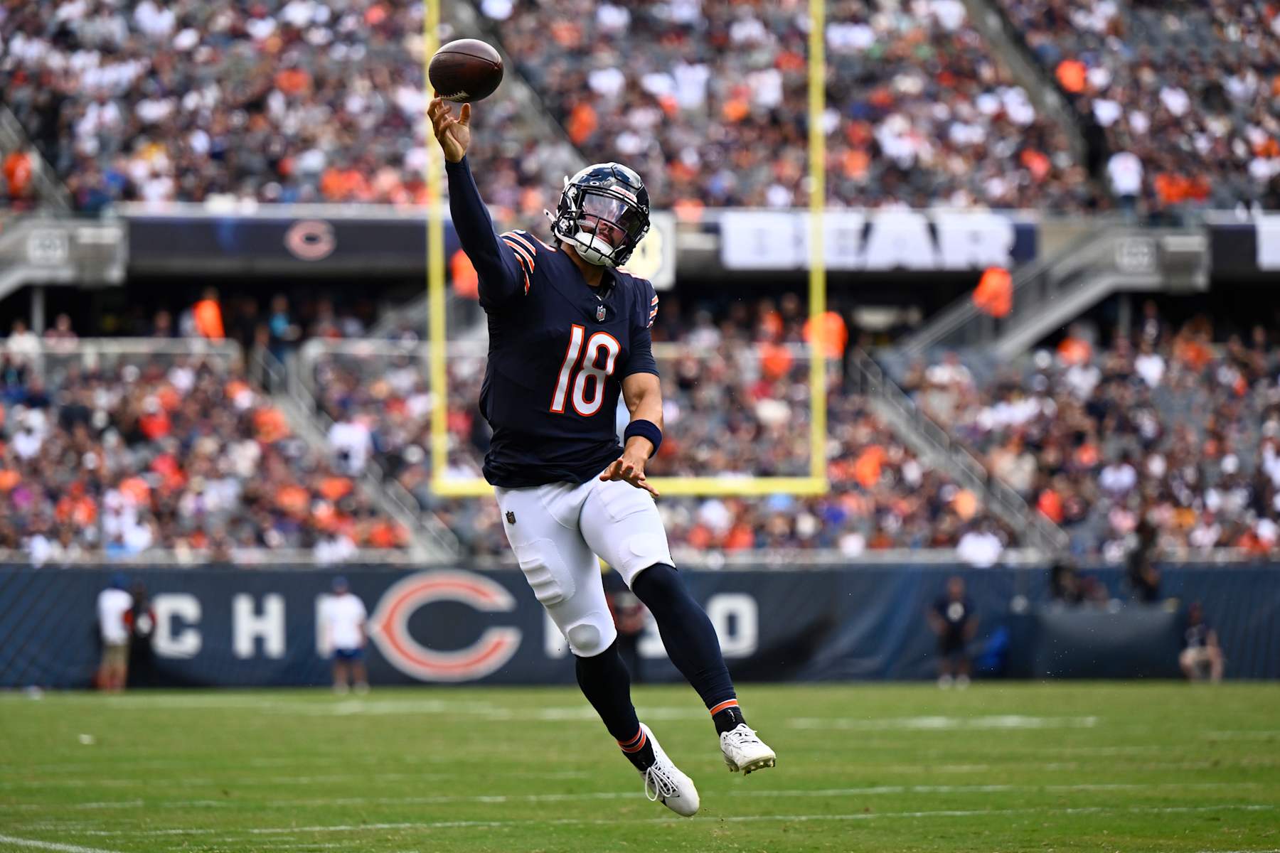 Bears' Rome Odunze Touts 'Magical' Caleb Williams for Throw in Viral ...