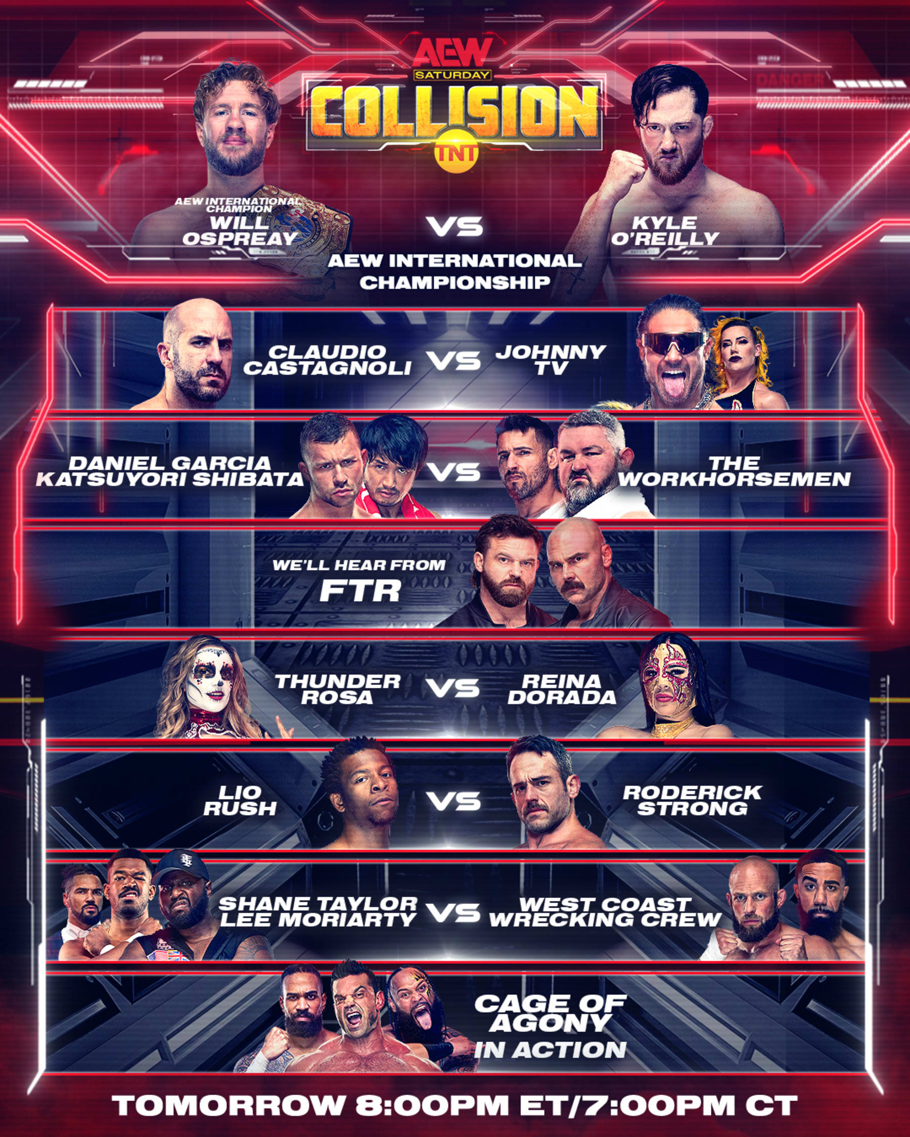 AEW Collision Results: Winners, Live Grades, Reaction, Highlights From ... AEW Collision Results: Winners, Live Grades, Reaction, Highlights From ...