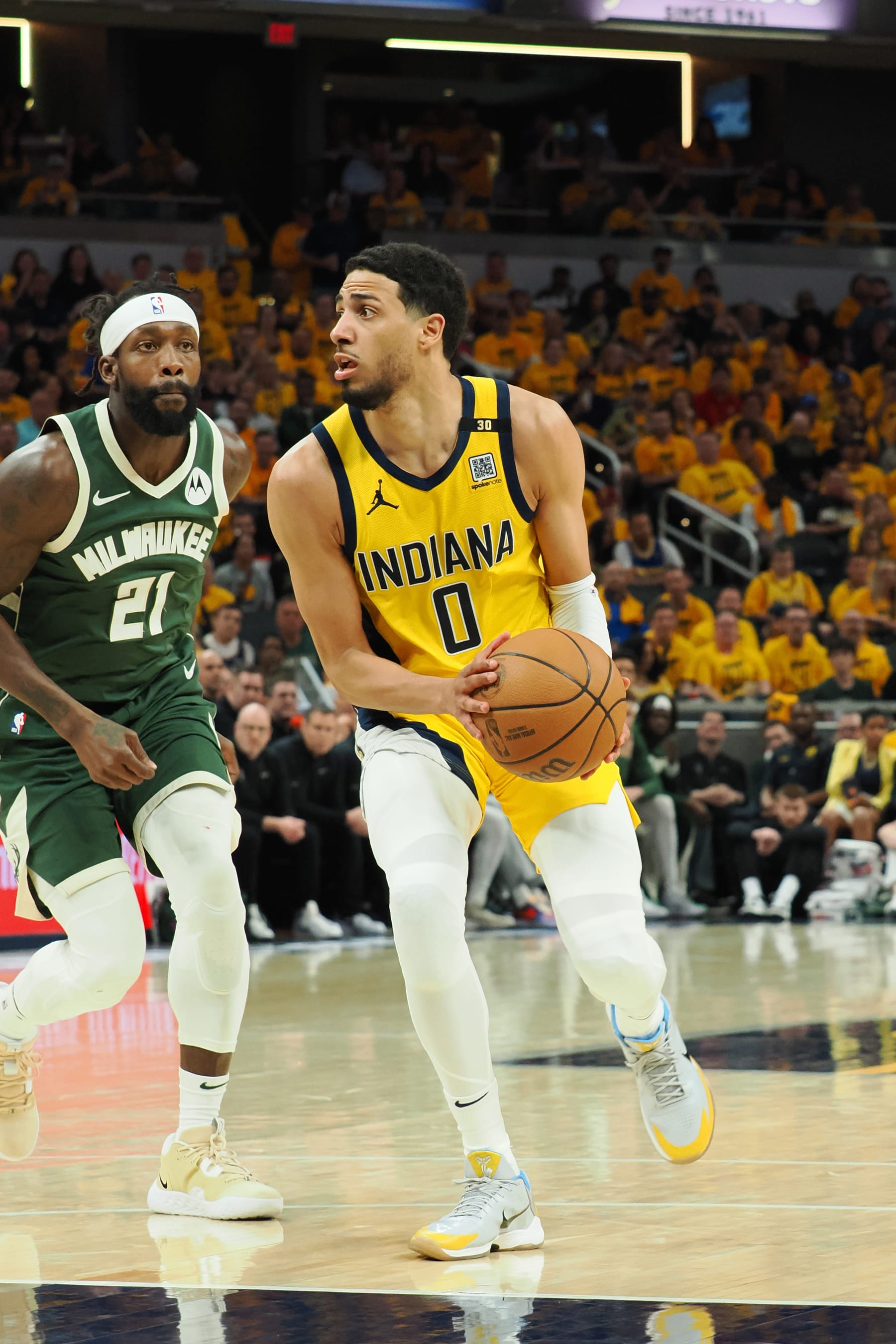 Pacers' Tyrese Haliburton Trolls Bucks' Patrick Beverley with Damian ...