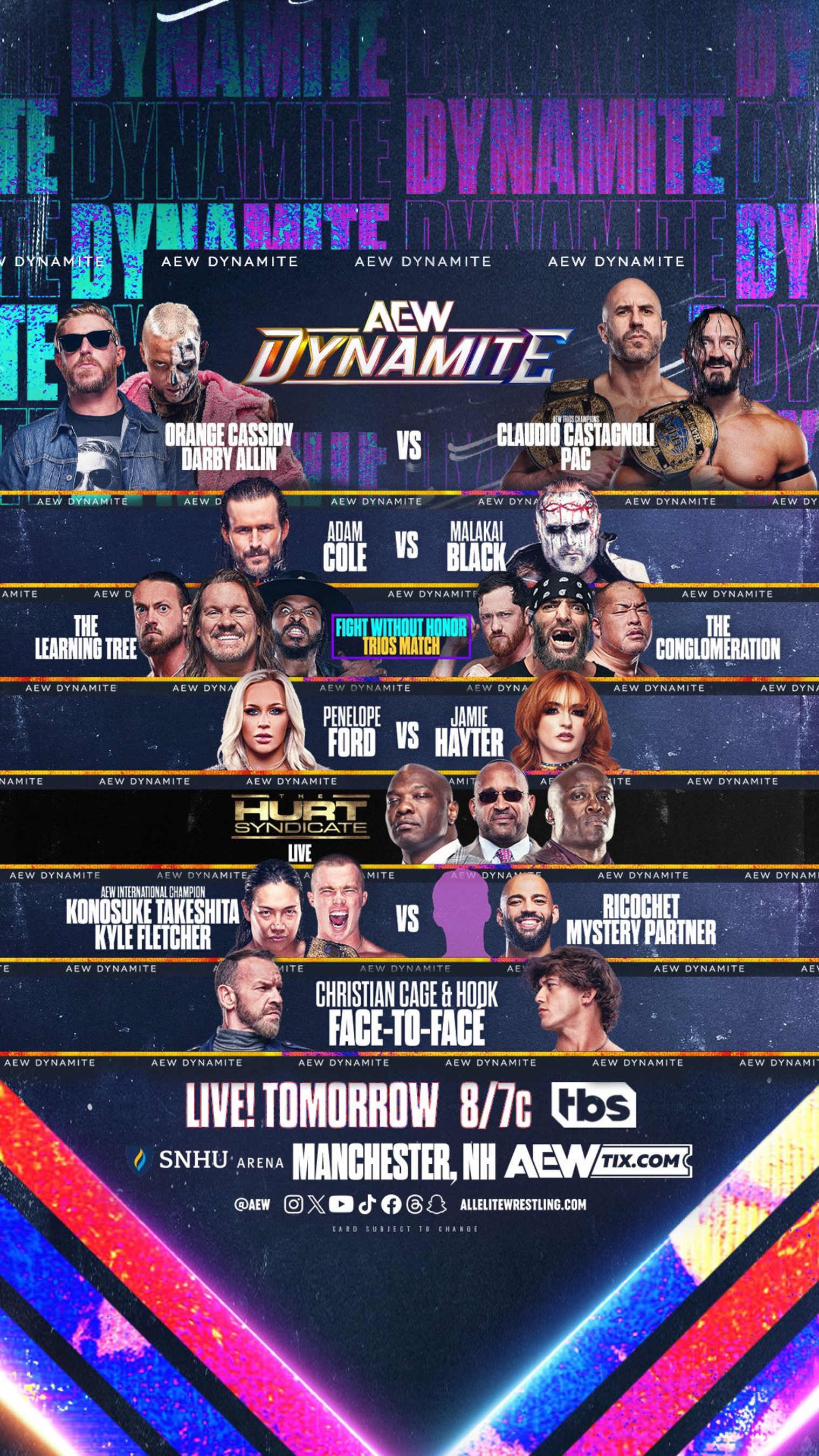 AEW Dynamite Results: Winners, Live Grades, Reaction and Highlights From November 6 | News ...