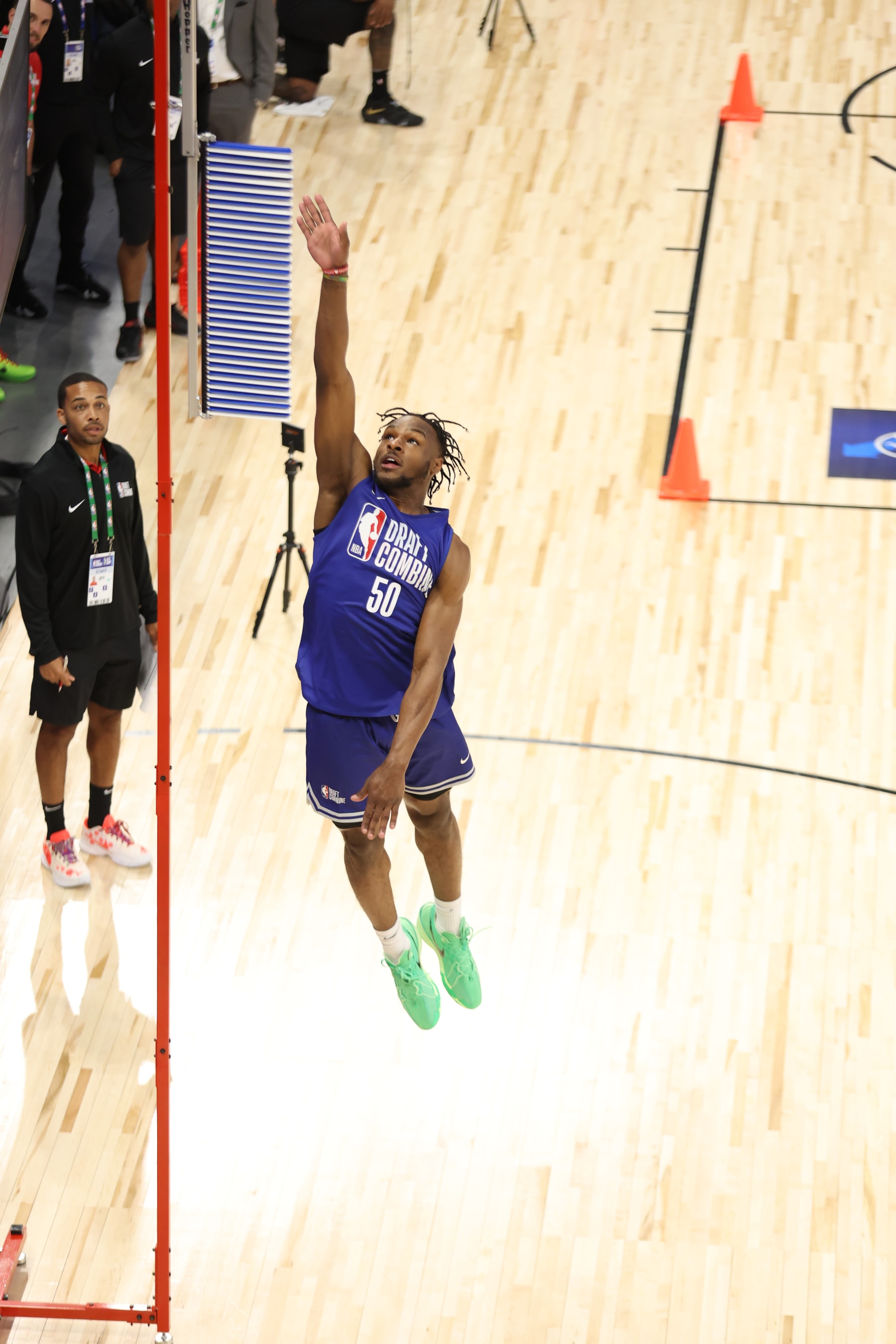 NBA Draft Combine Takes: Bronny James Puts on a Show + Early Scrimmage ...