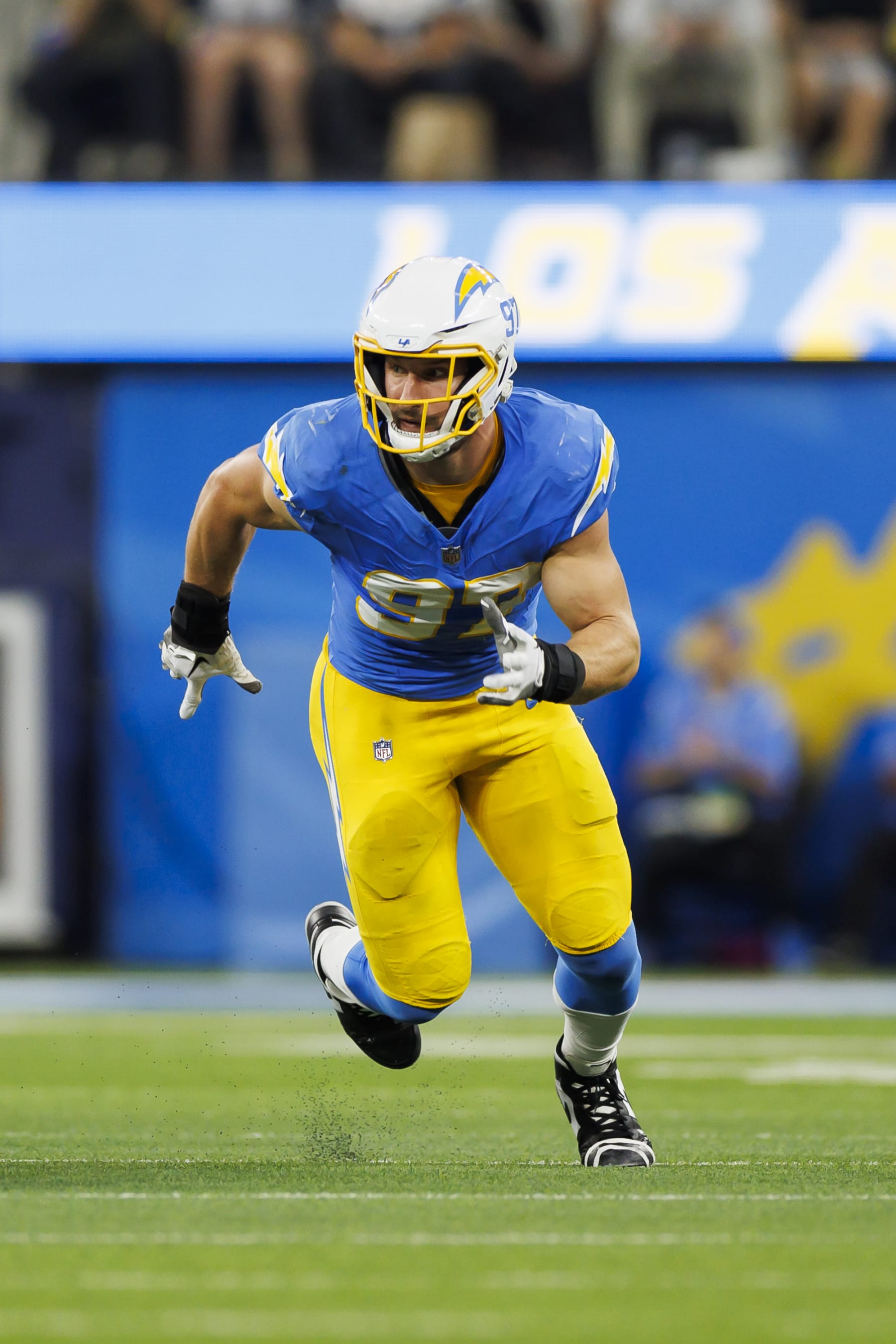 Chargers' Joey Bosa Praises Jim Harbaugh After Meeting: 'Great First ...