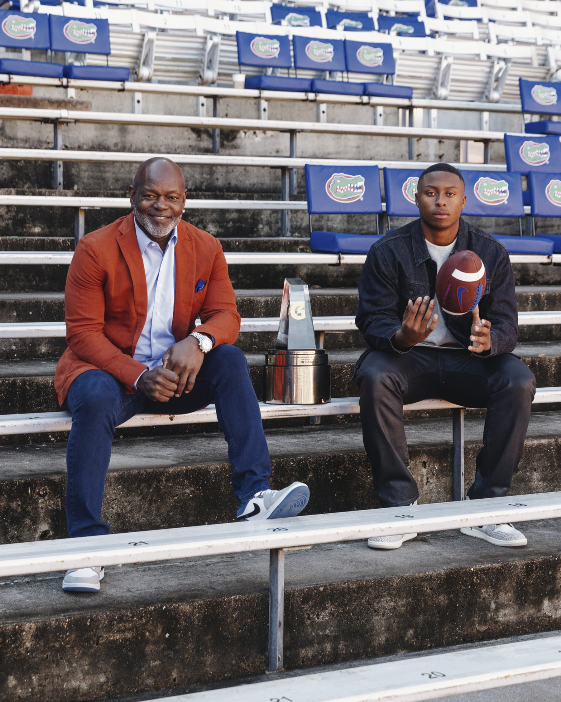 Emmitt Smith Awards DJ Lagway 2023-24 Gatorade National Football Player ...
