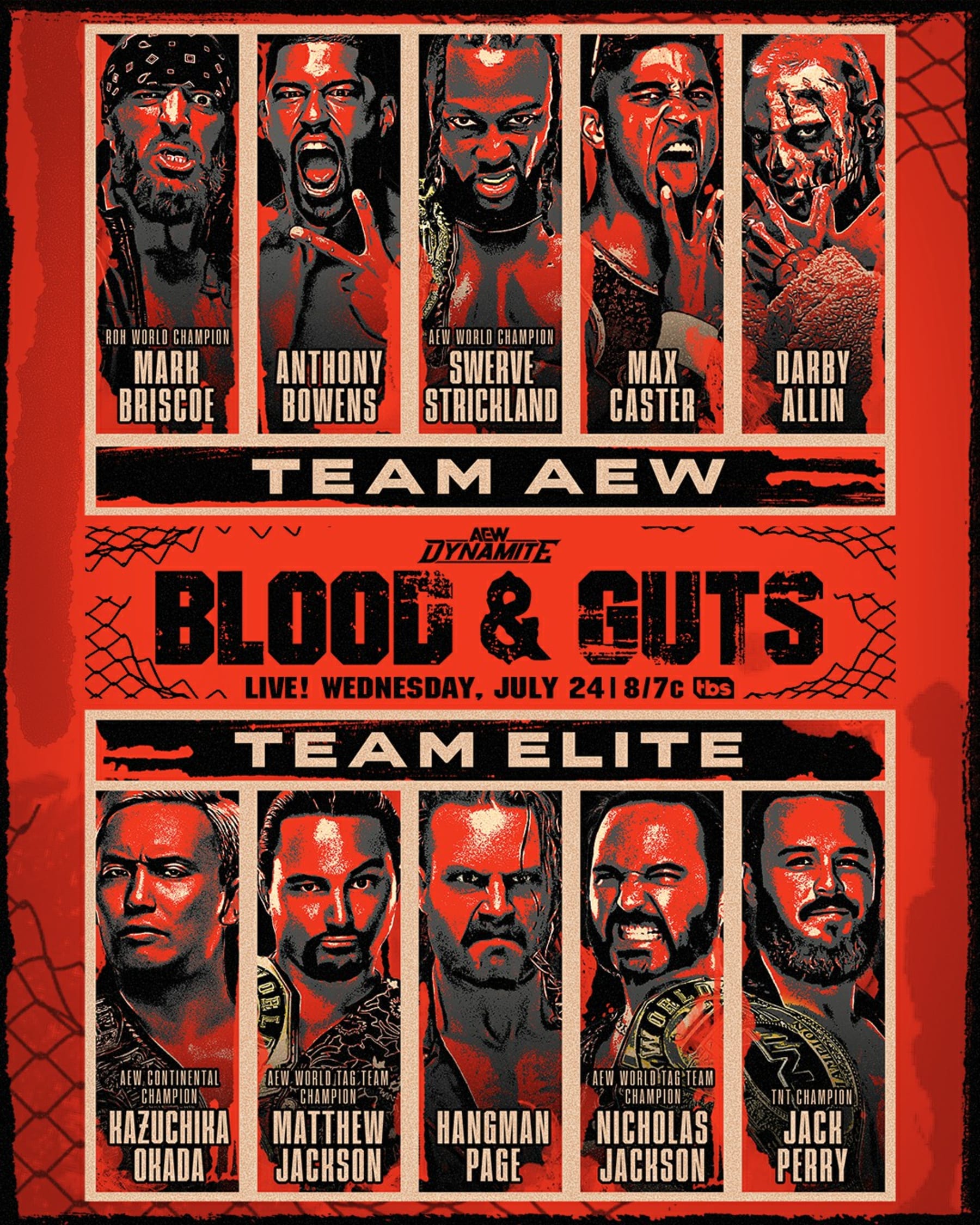 AEW Blood & Guts 2024 Results: Winners, Live Grades, Reaction and Highlights