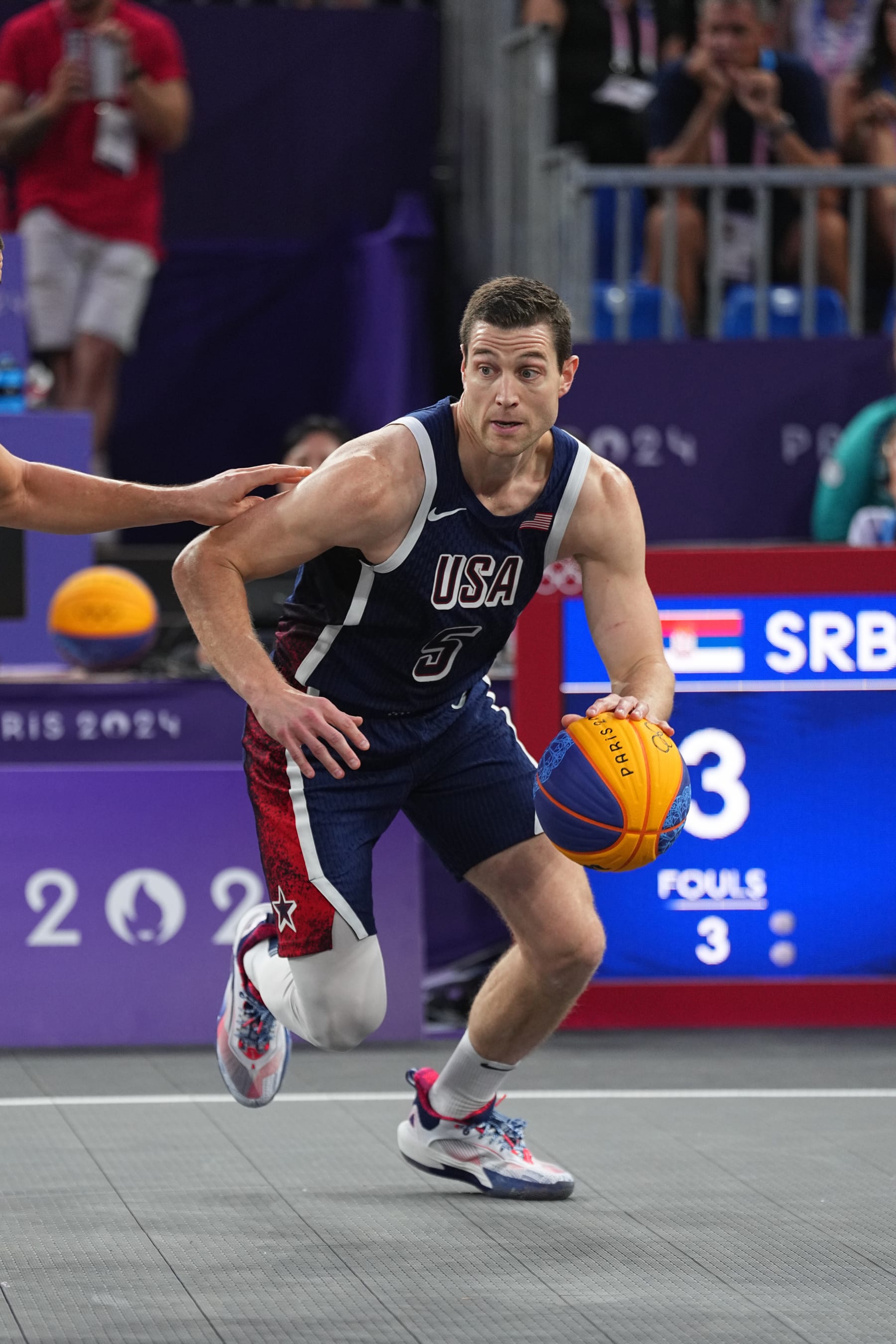 Jimmer Fredette Reacts USA's 3x3 Olympic Loss to Serbia After Scoring 4 ...