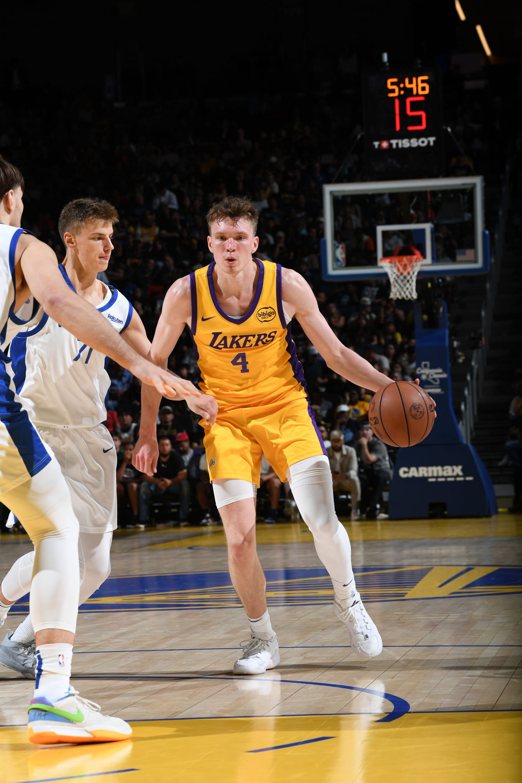 Hot Takes on Lakers' Dalton Knecht vs. Warriors Amid Bronny James' Knee Injury | News, Scores ...