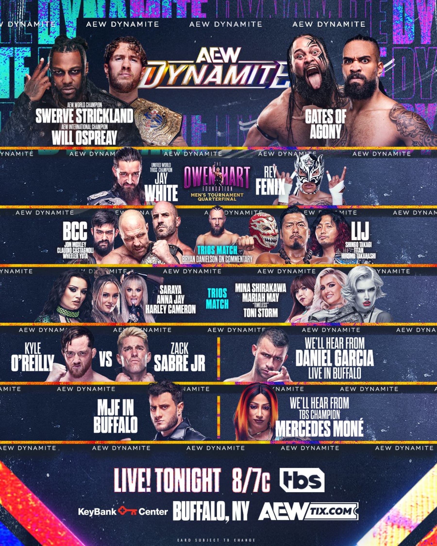 AEW Dynamite Results: Winners, Live Grades and Highlights Before Forbidden Door 2024