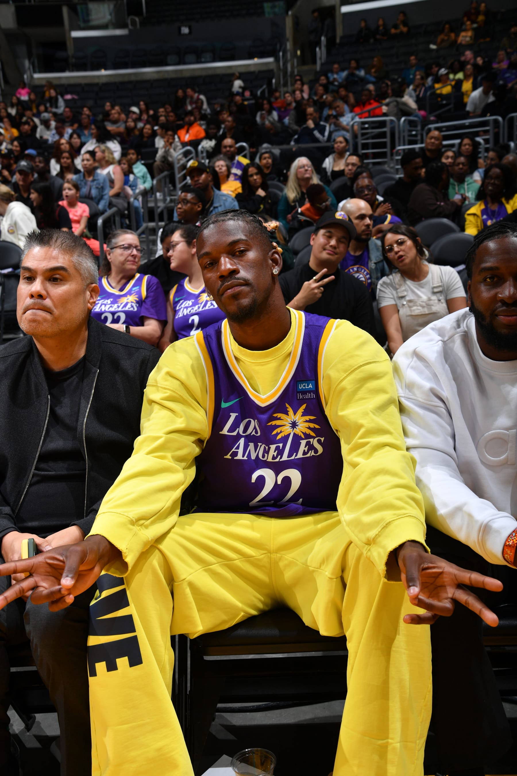 Video: Jimmy Butler Makes Cryptic Lakers Comment at Sparks Game amid ...