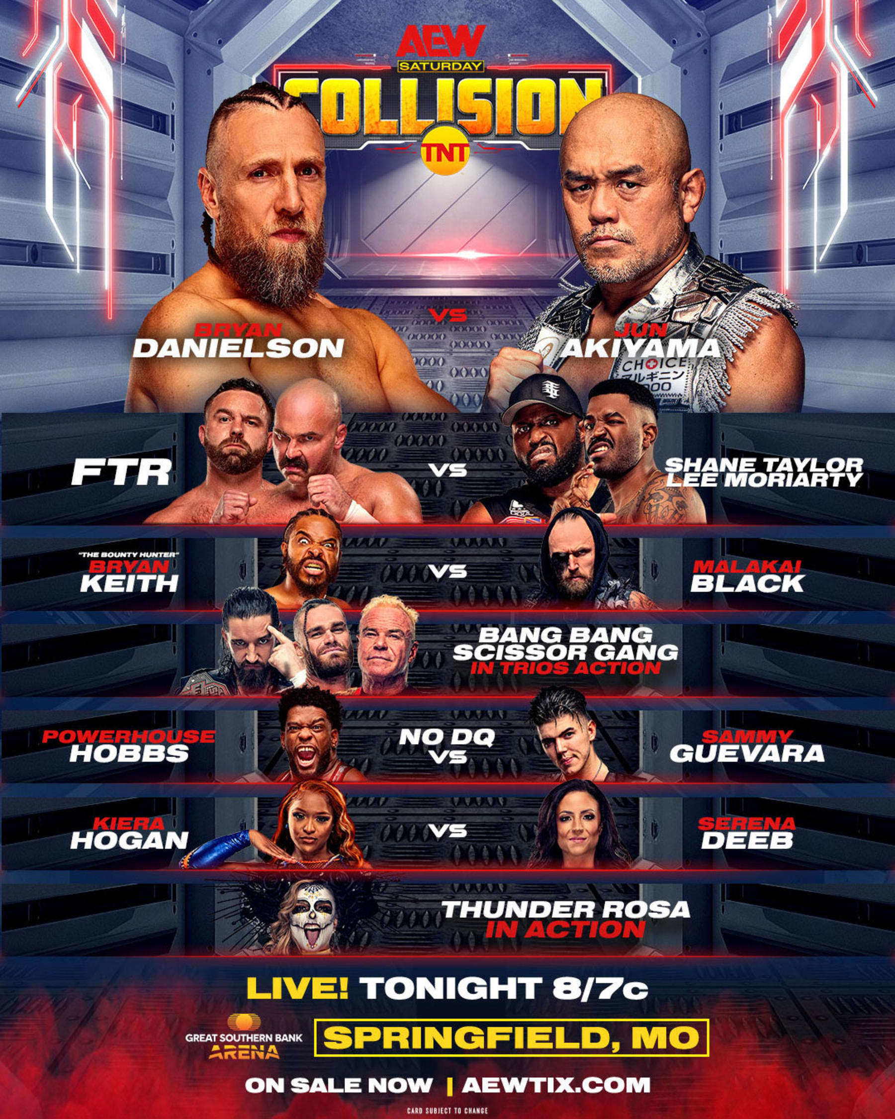 AEW Collision Results: Winners, Live Grades, Reaction, Highlights From ...