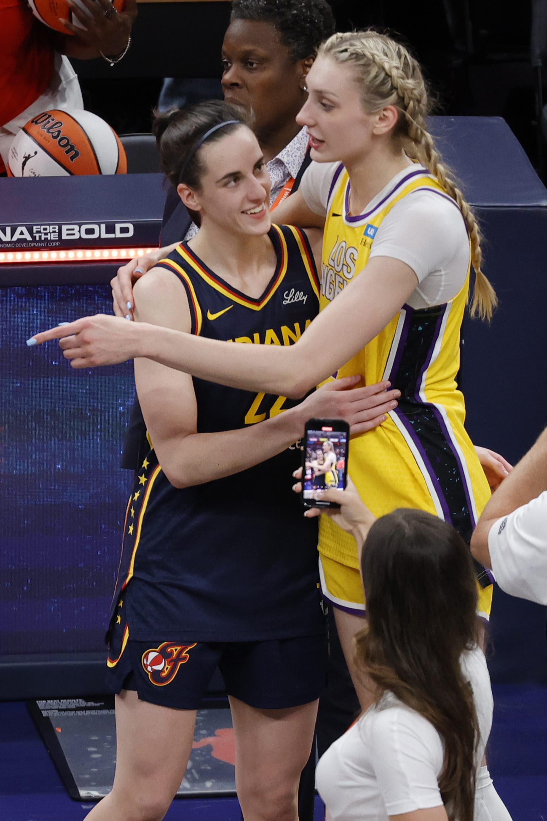 Video: WNBA's Caitlin Clark Says Cameron Brink's Torn ACL Injury ...