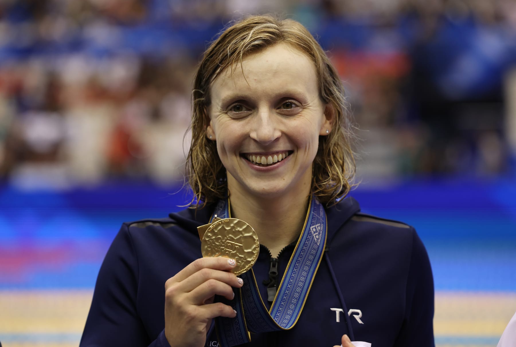 Katie Ledecky Wins 20th Gold Medal After 1,500M Freestyle Win at World ...