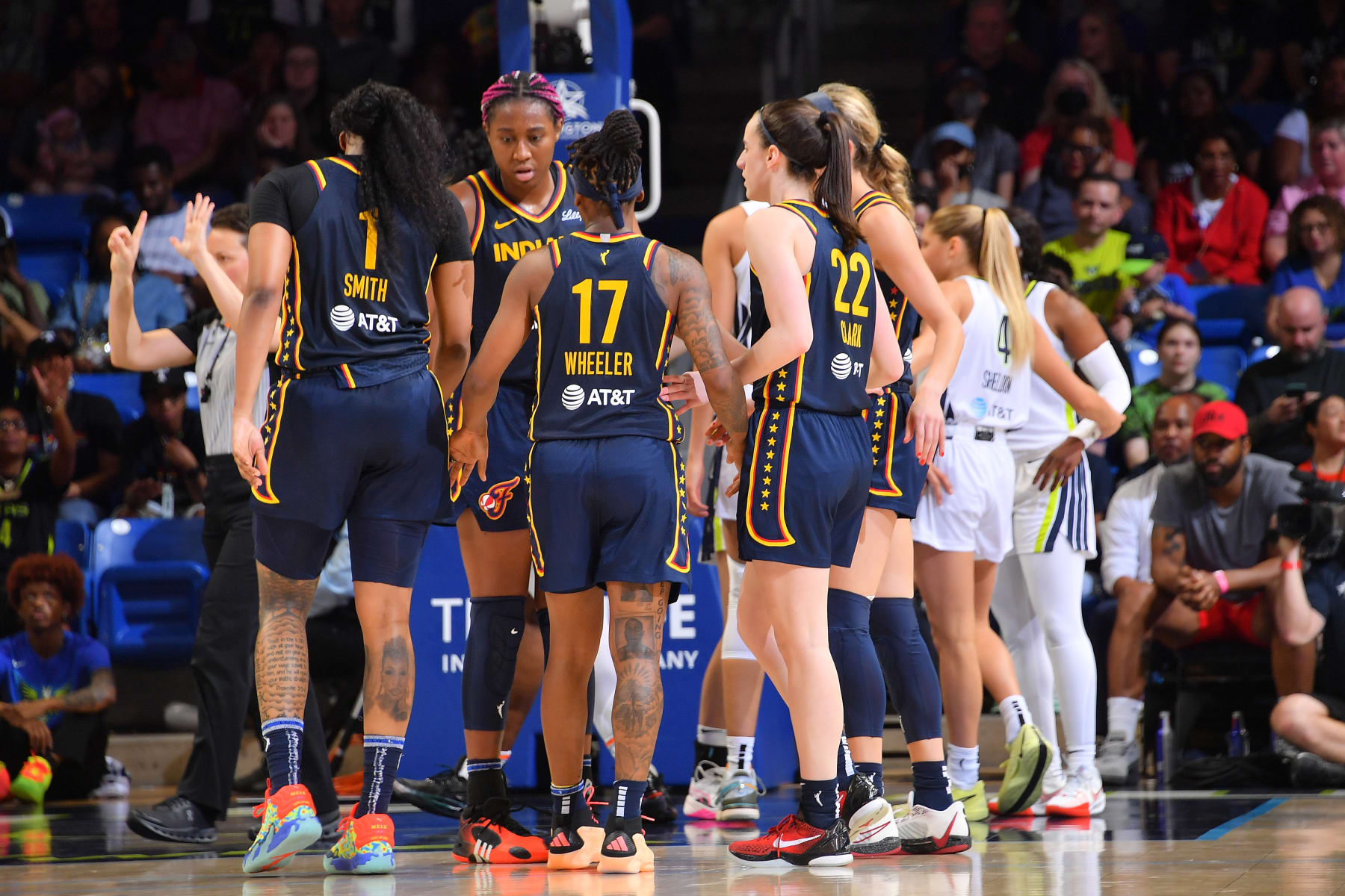 Fever Unveil New Court Ahead of Caitlin Clark's WNBA Rookie Season in ...