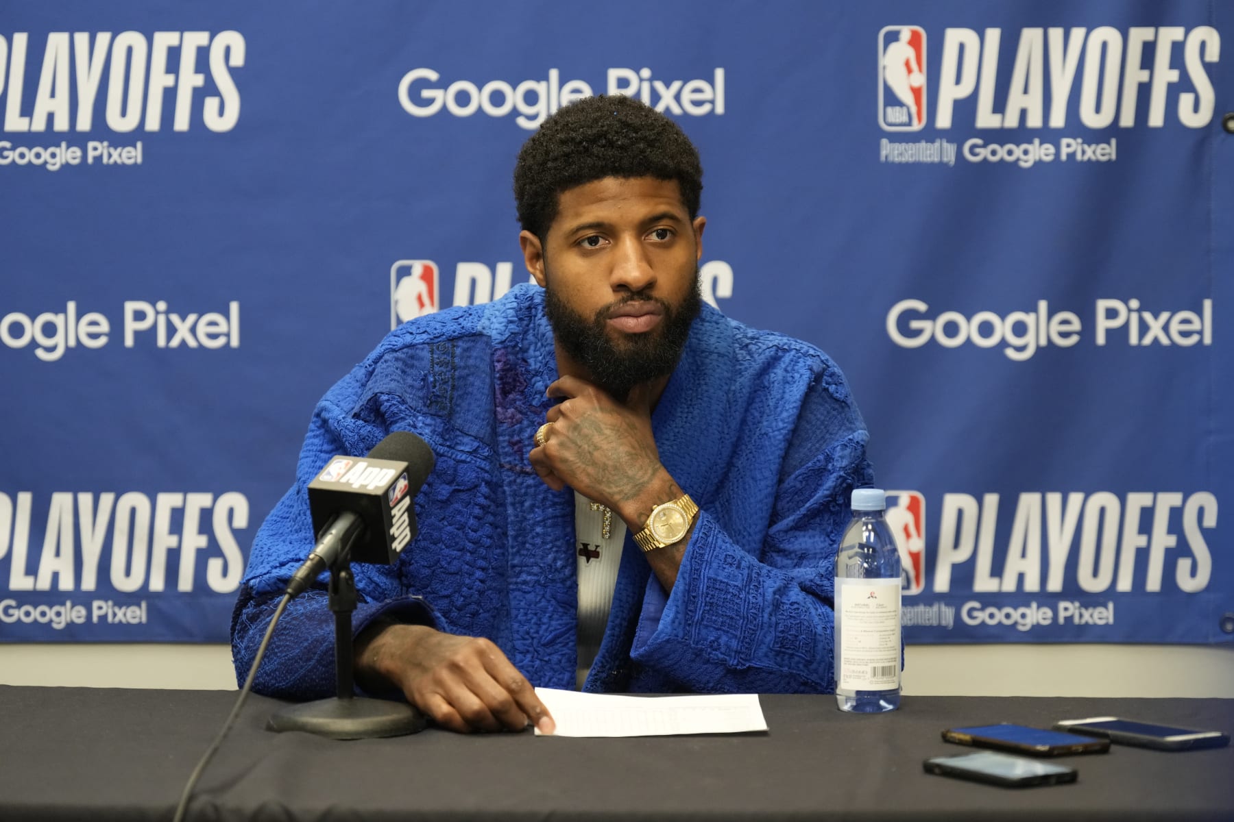Paul George Reveals 76ers' No. 8 Jersey in Photos, Video; Honors 'Idol ...