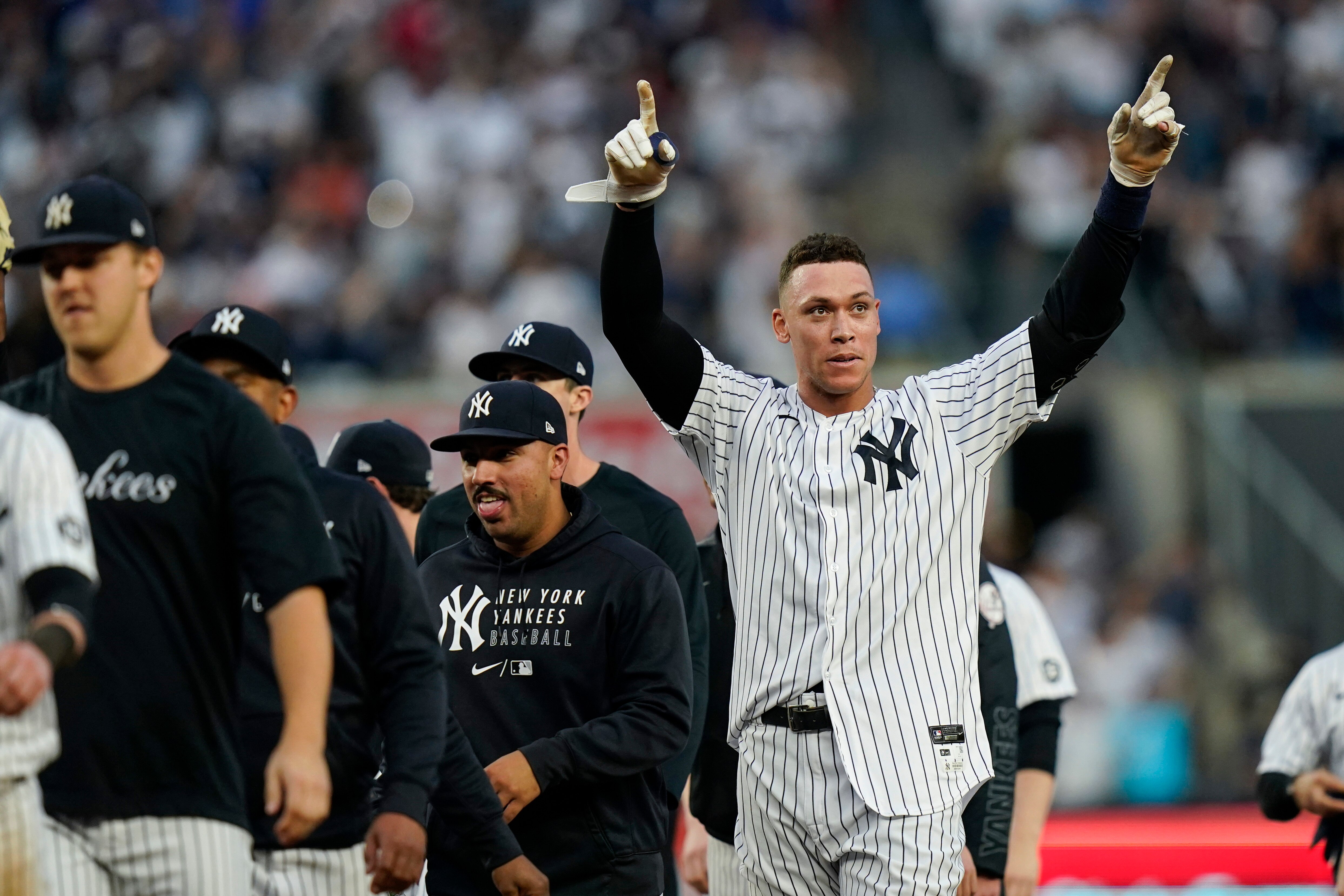 Aaron Judge Says He Wants to Be with Yankees for Rest of Career After ...