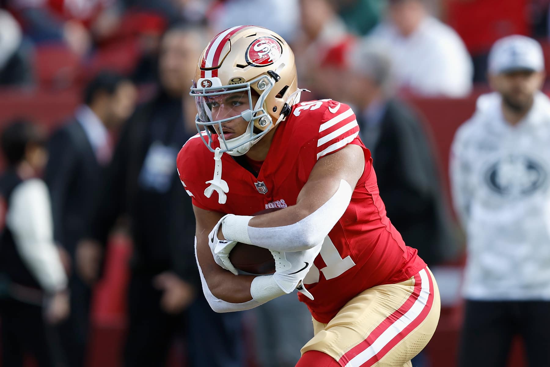 NFL Rumors: 49ers' Isaac Guerendo Set for 'Heavy Workload' amid McCaffrey's Injury | News ...