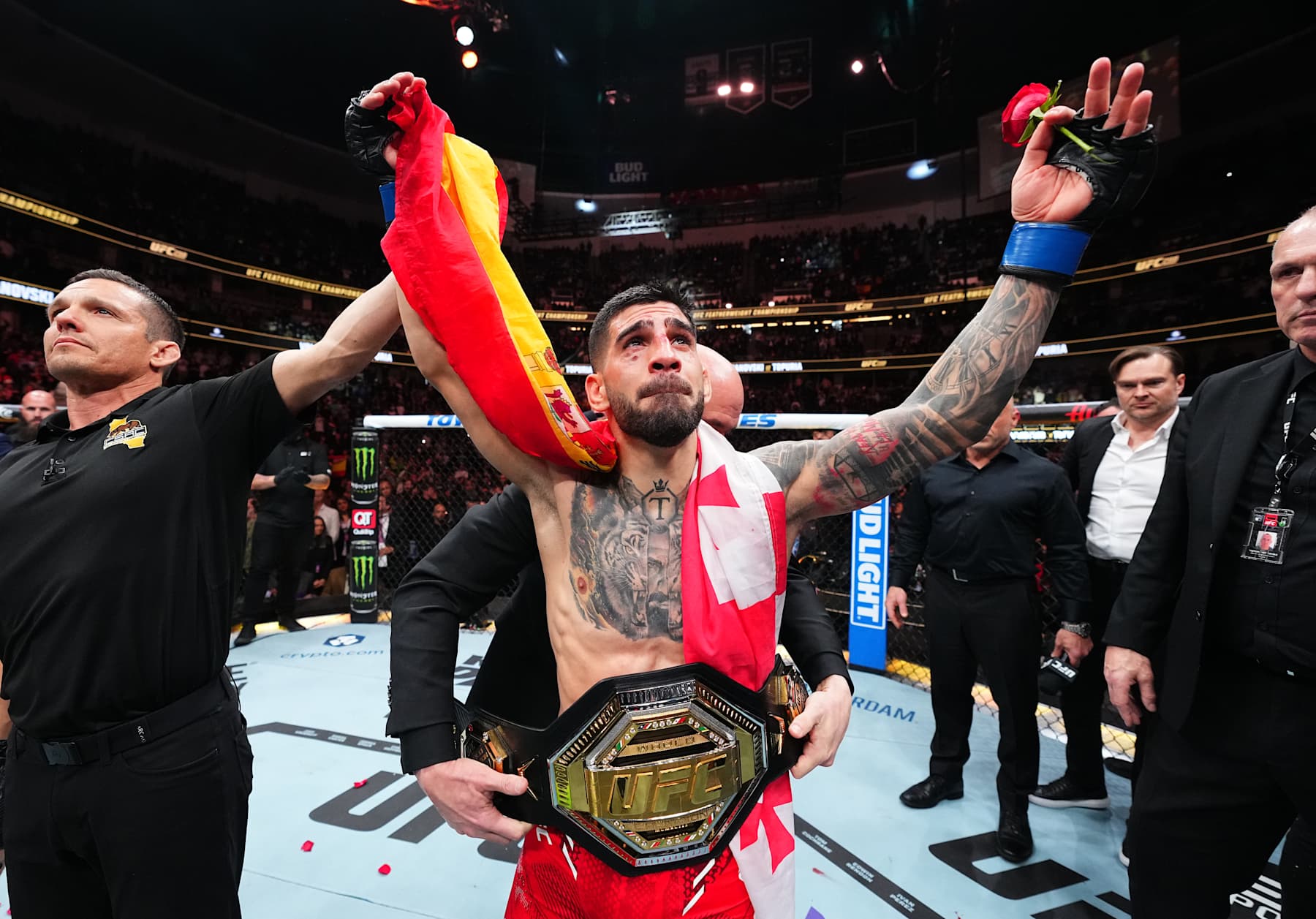 UFC 308: Ilia Topuria and Max Holloway State Their Cases for the ...