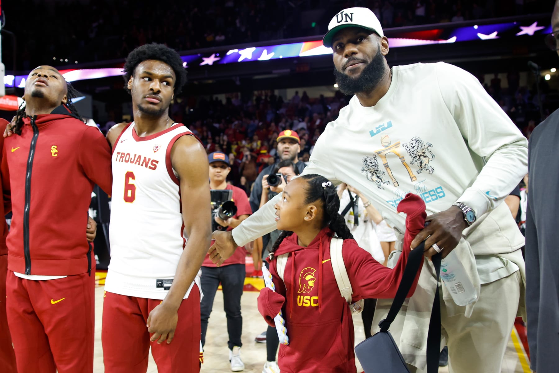 Lakers' LeBron James Discusses Bronny's 2024 NBA Draft Decision: He's 'His Own Man' | News ...