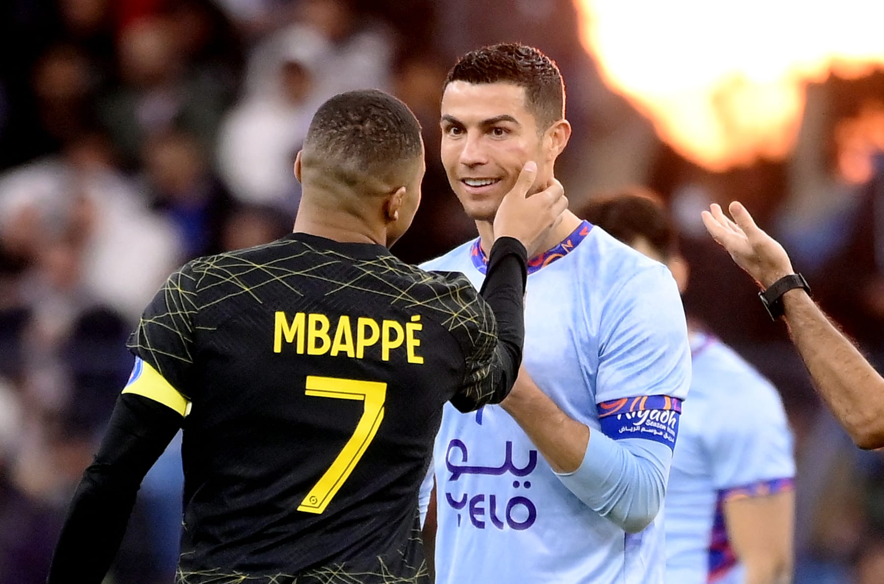 Cristiano Ronaldo's Comment on Kylian Mbappé's Real Madrid Photo Sets ...