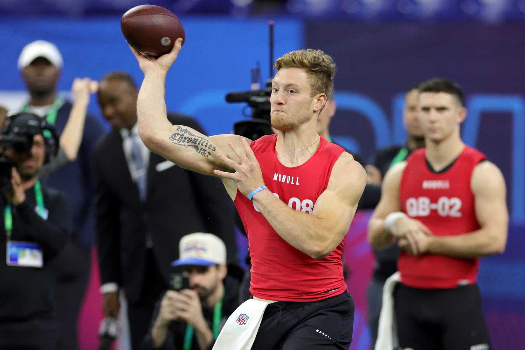 Dane Brugler NFL Mock Draft: Will Levis Falls to Titans; Bijan Robinson ...