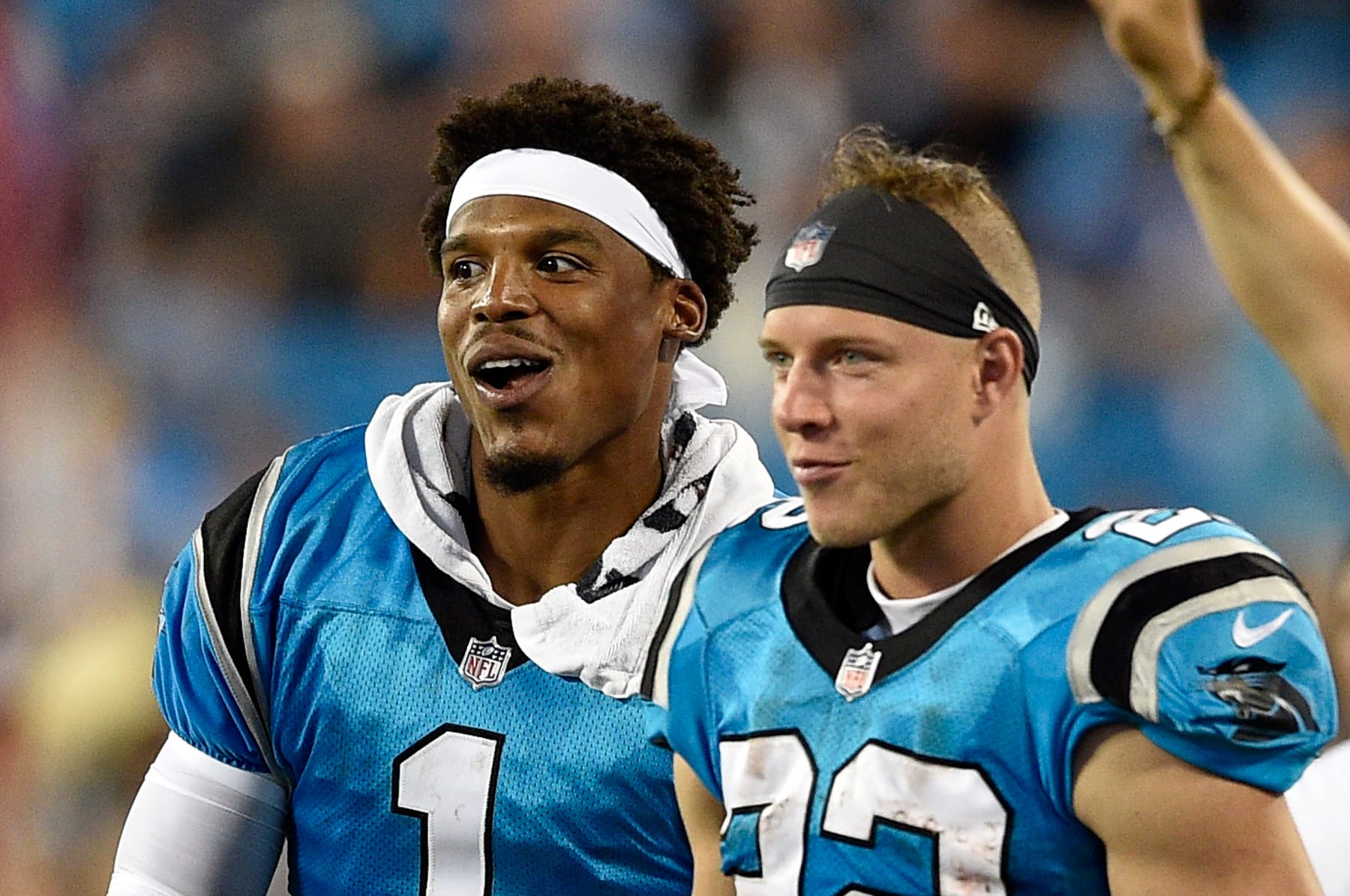 Christian McCaffrey Reacts to Cam Newton's Wedding Snub Video with Greg ...