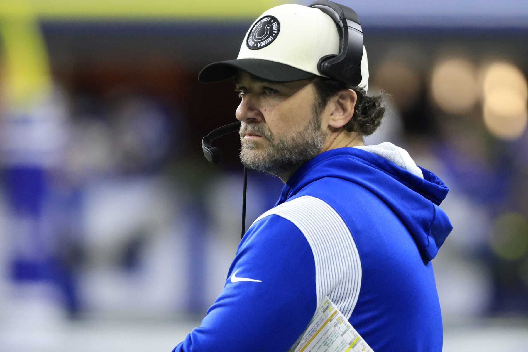 Jeff Saturday Completes Interview for Colts' Full-Time HC Job After ...