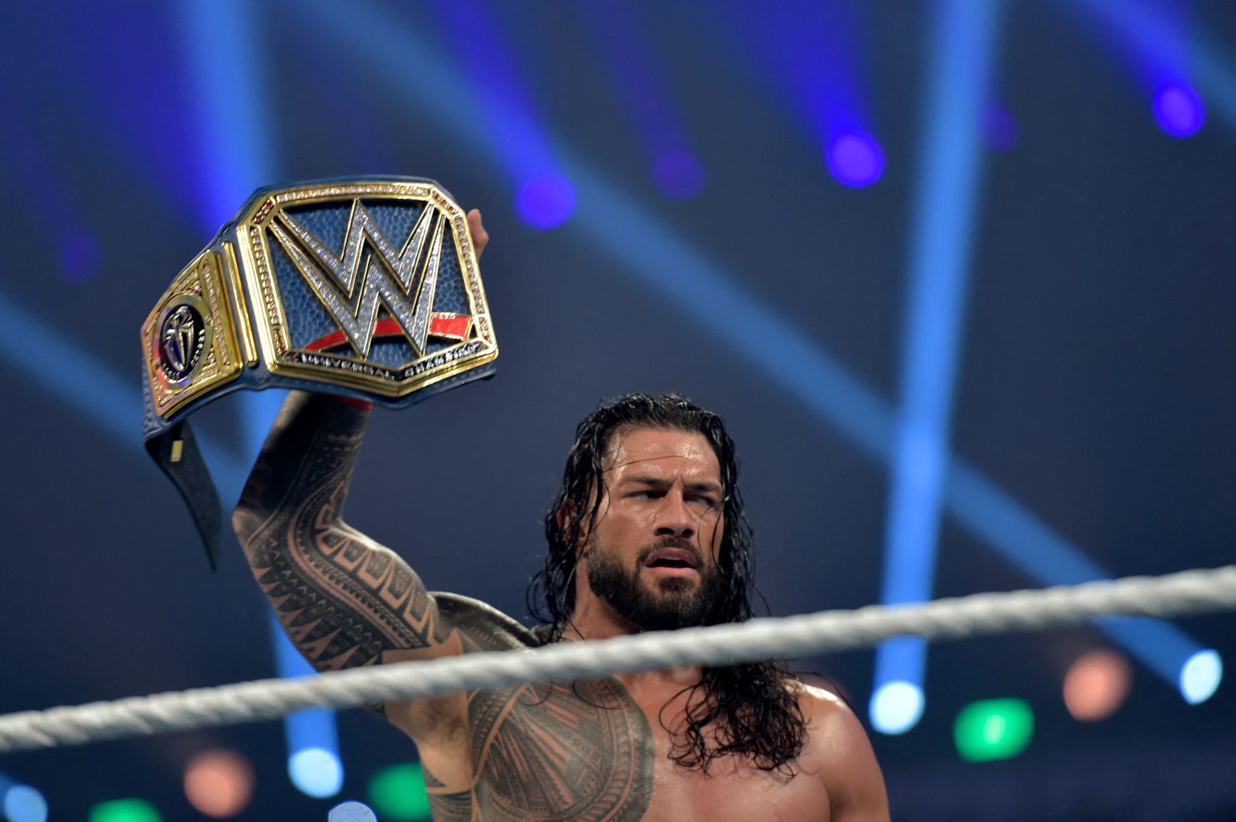 Electric Atmosphere At Wwe Clash At The Castle Gets Dampened With Roman Reigns Win News