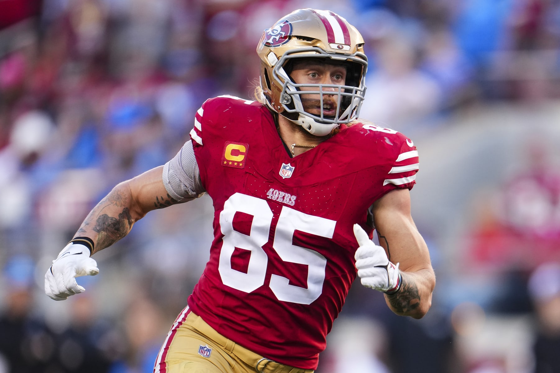 49ers' George Kittle Wanted to Do a WWE Spot If He Didn't Have Surgery ...