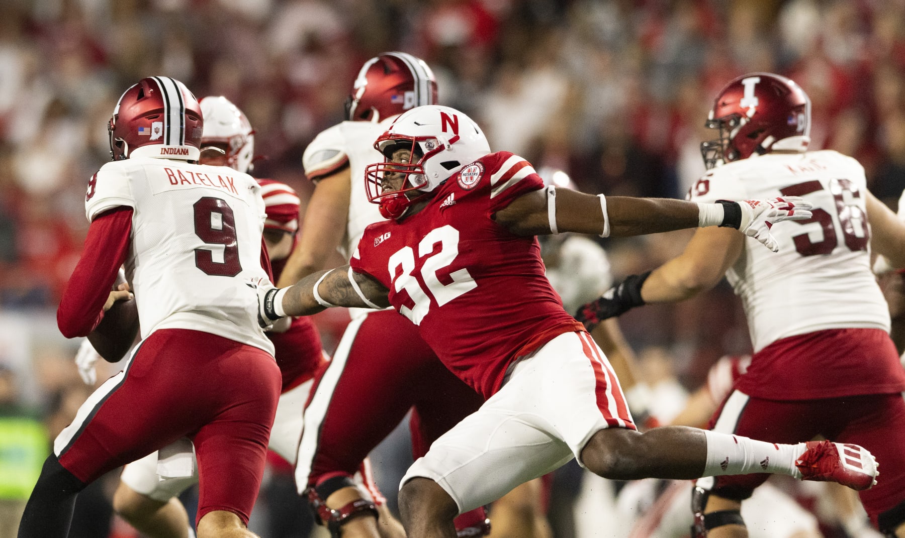 Ochaun Mathis NFL Draft 2023: Scouting Report for Nebraska Edge | News ...