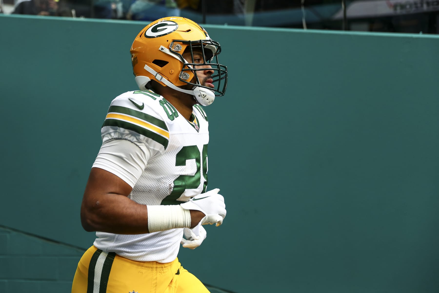 AJ Dillon Wants New Packers Contract: 'I'd Play Here Until I Can't Run ...