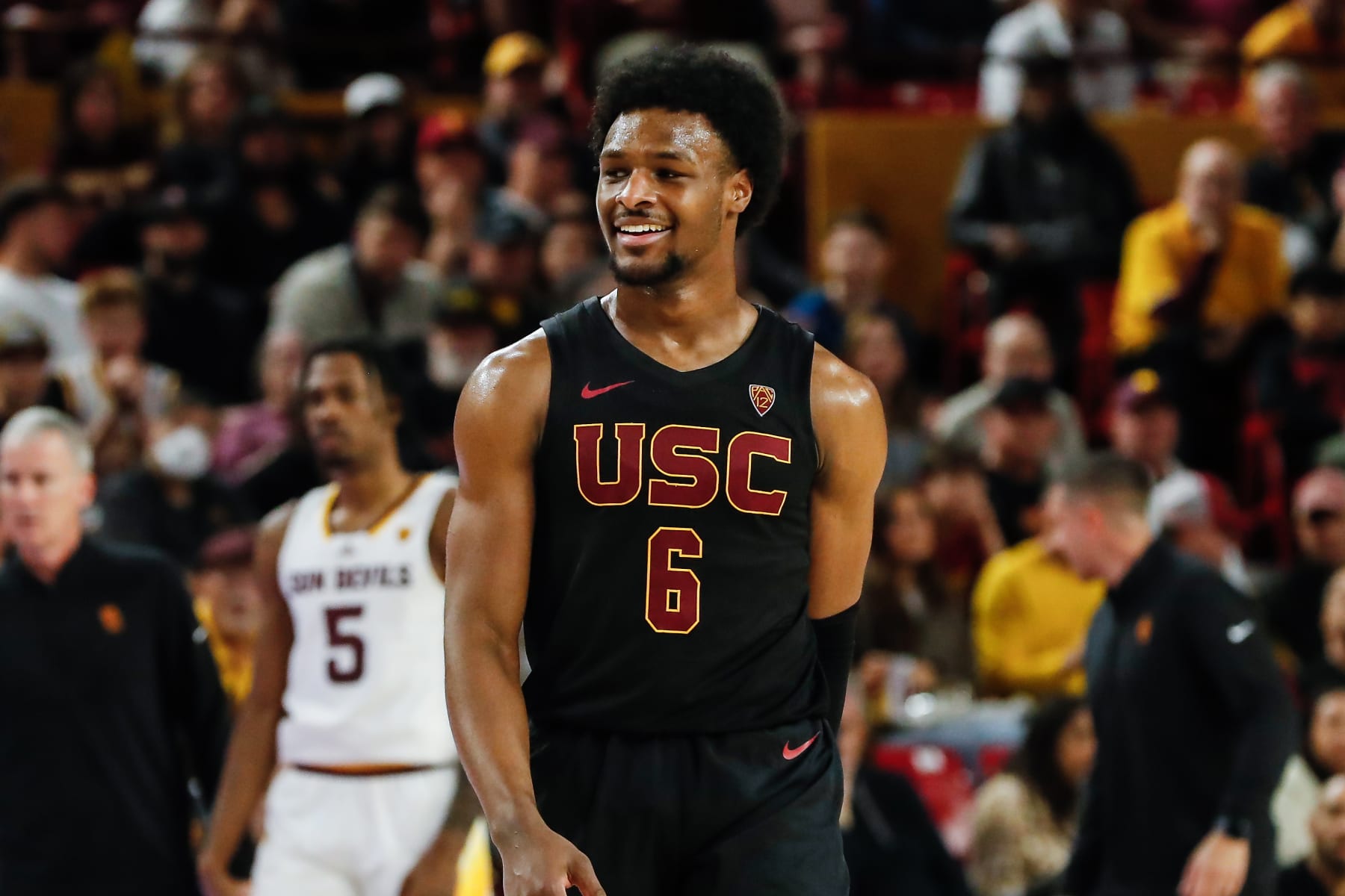 Bronny James Declares for 2024 NBA Draft, Enters Transfer Portal After ...