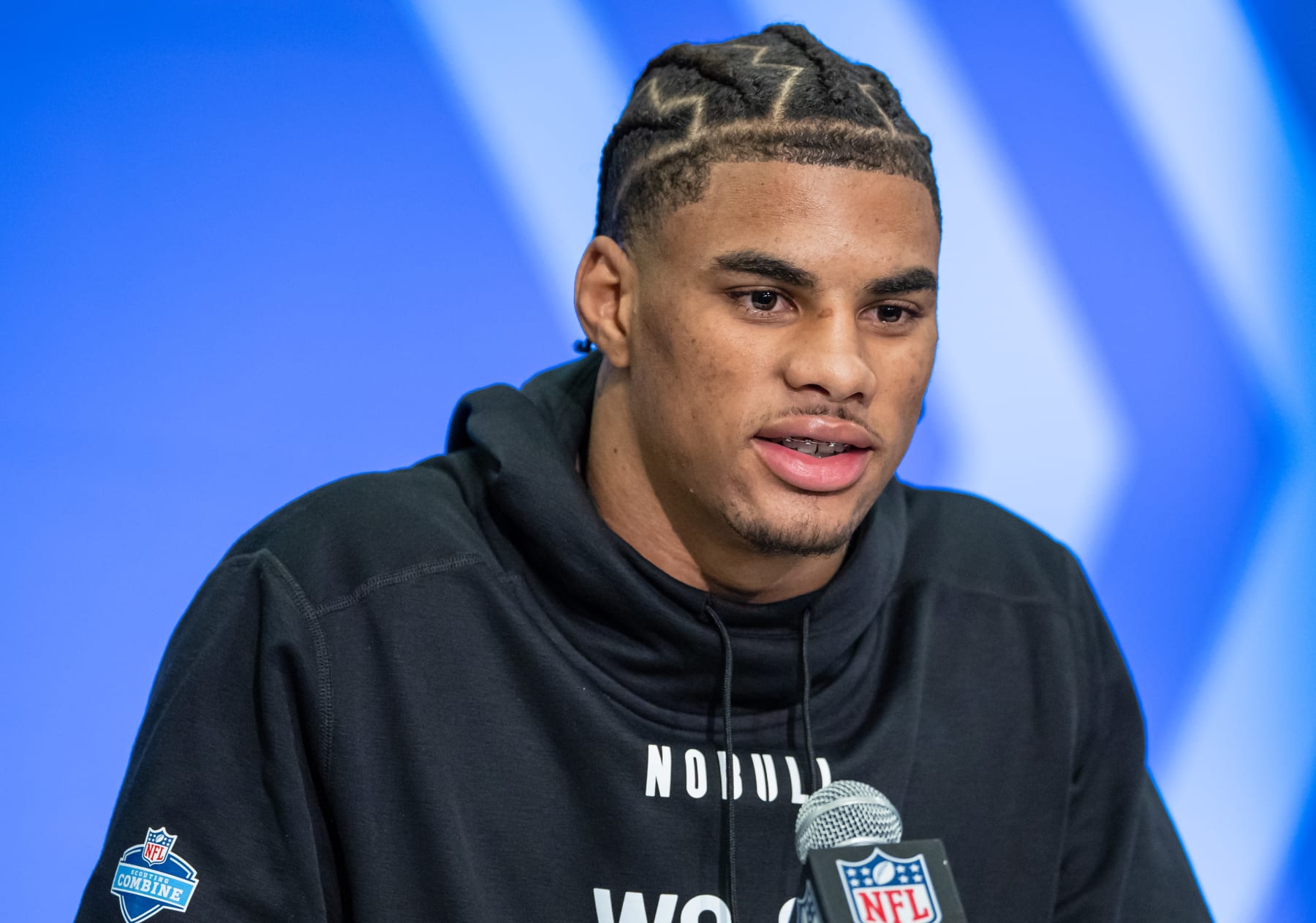 Video: Keon Coleman Unboxes Winter Coats Gifted by Nike After Viral ...