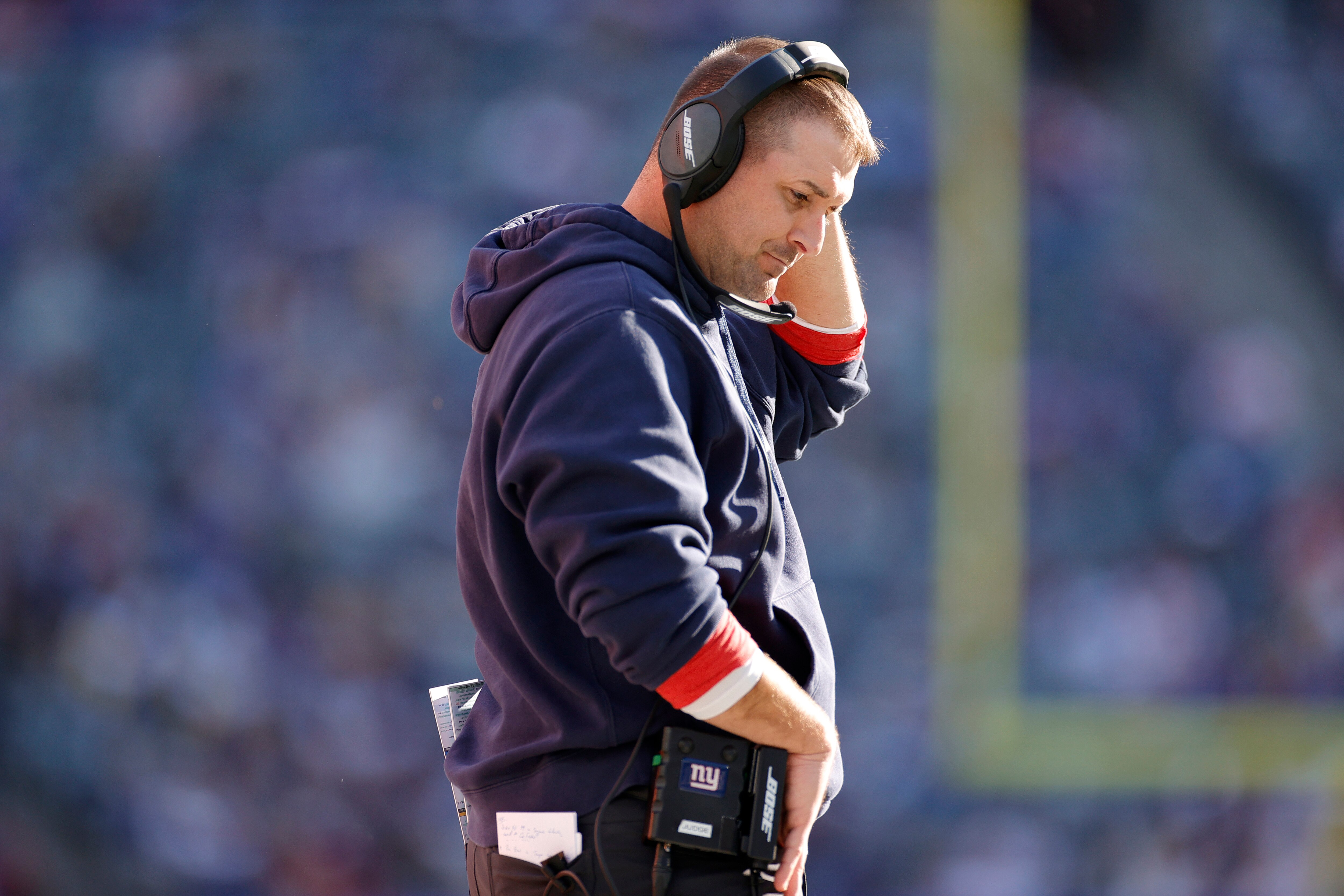 Joe Judge Takes Blame for Giants' Struggles: 'The Fish Stinks from the ...