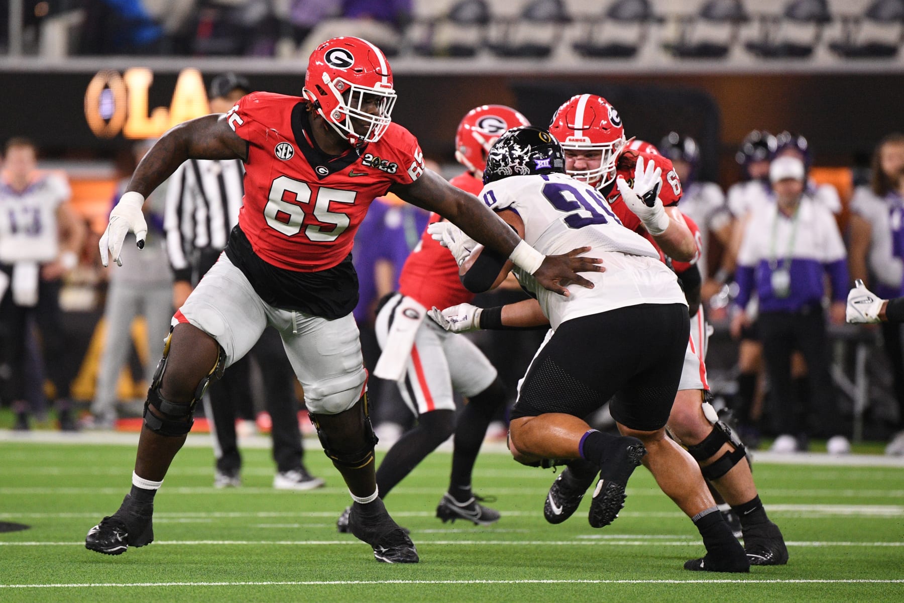 Amarius Mims NFL Draft 2024: Scouting Report for Georgia OT | News ...