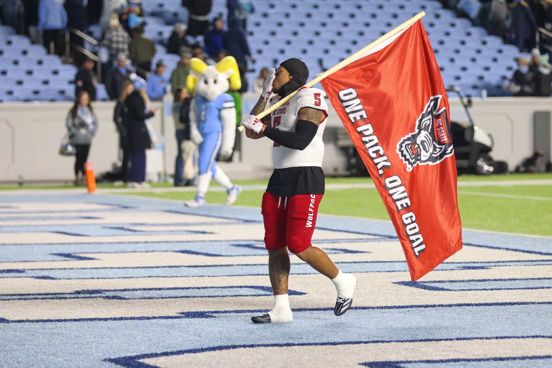 UNC, NC State Fined by ACC After Viral Fight Video Following Flag ...