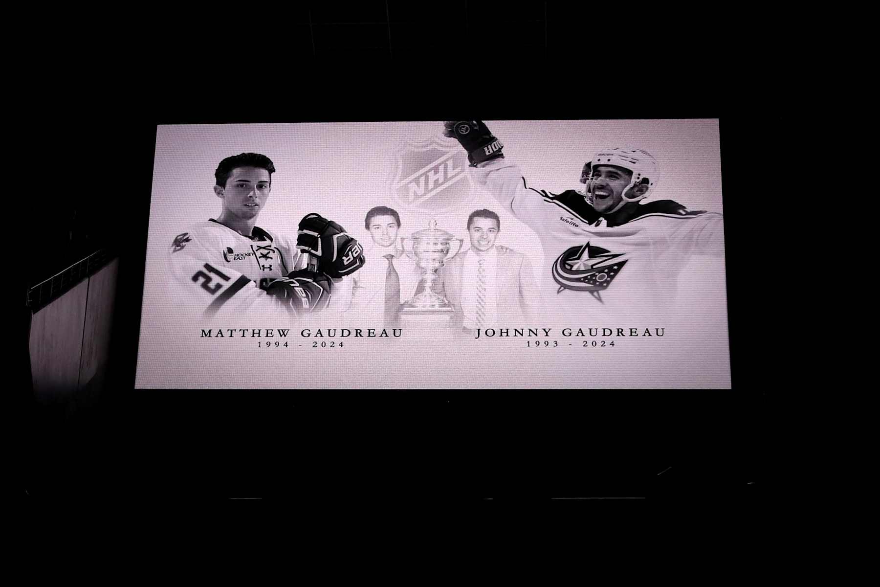 NHL Players to Honor Johnny, Matthew Gaudreau with Special Helmet Decal