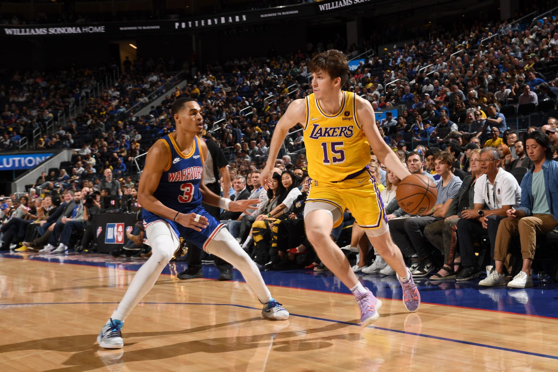 Lakers' Austin Reaves Not at Warriors' Jordan Poole's Skill Level ...