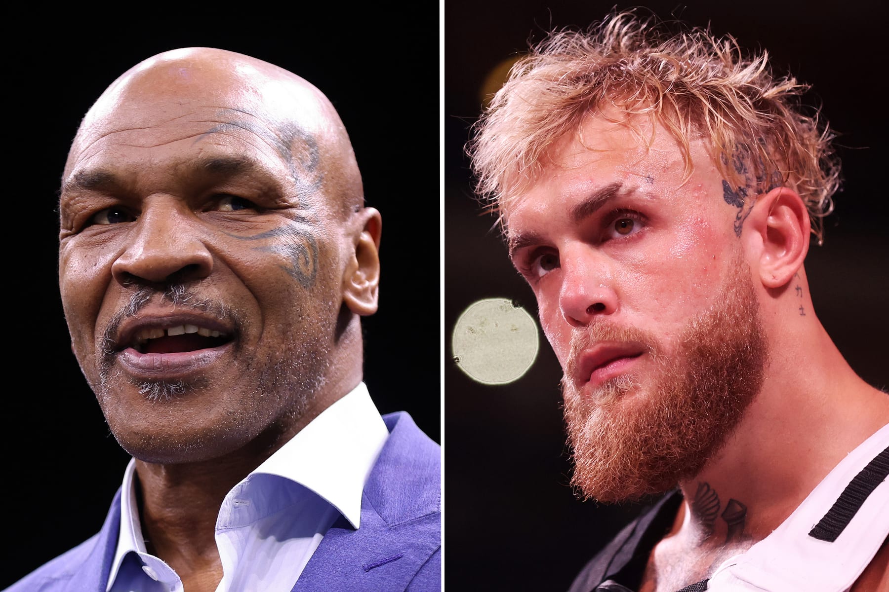 Jake Paul Shades Mike Tyson in IG Photo at Contract Signing Ahead of ...