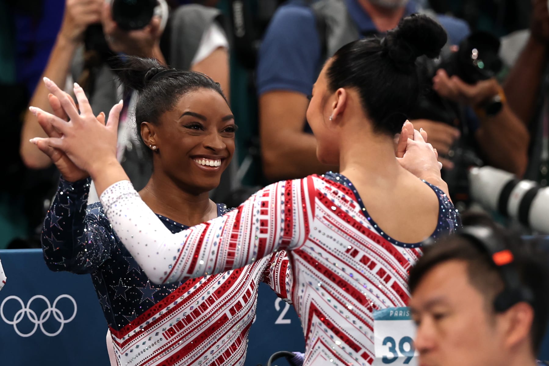 Simone Biles, USA Win Gold: Olympic Women's Gymnastics Team All-Around ...