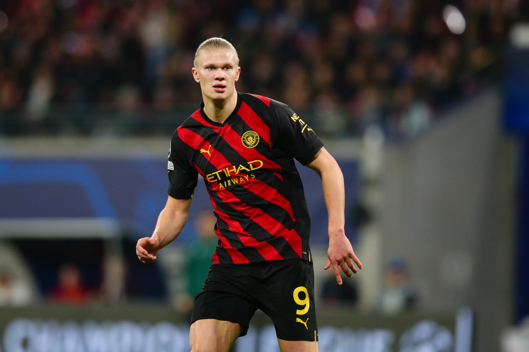 Erling Haaland's Quiet Game in Man City's Draw vs. RB Leipzig in UCL ...