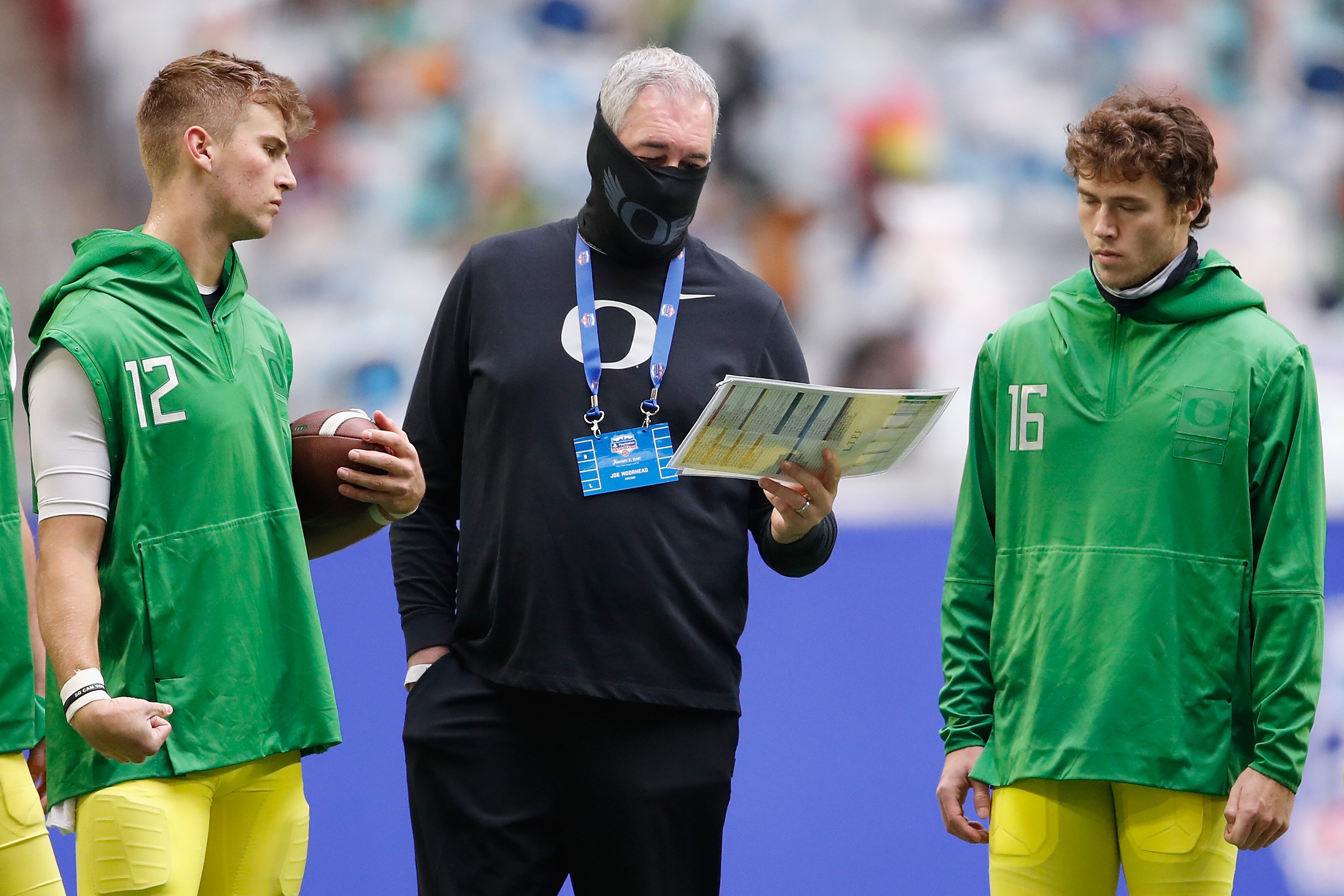 Oregon OC Joe Moorhead Reportedly Expected to Be Named Akron Head Coach ...