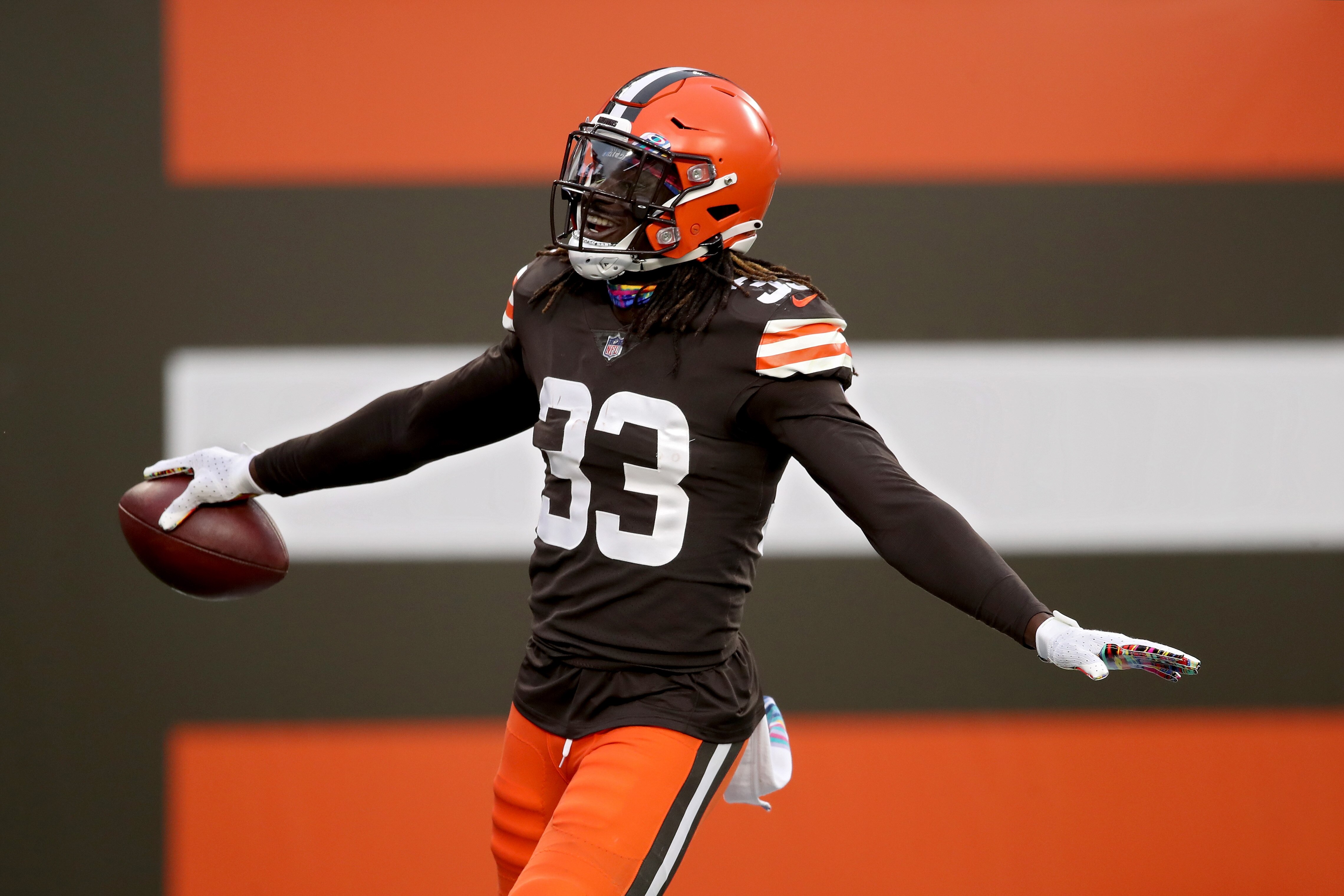 Report: Browns' Ronnie Harrison Jr. Fined $12,128 for Shoving Chiefs ...