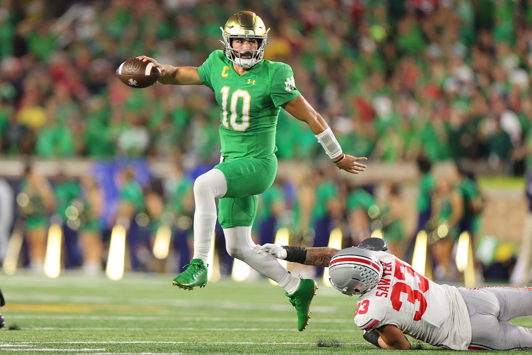 Sam Hartman, Notre Dame Leave Fans Stunned by Late Collapse in Loss to ...