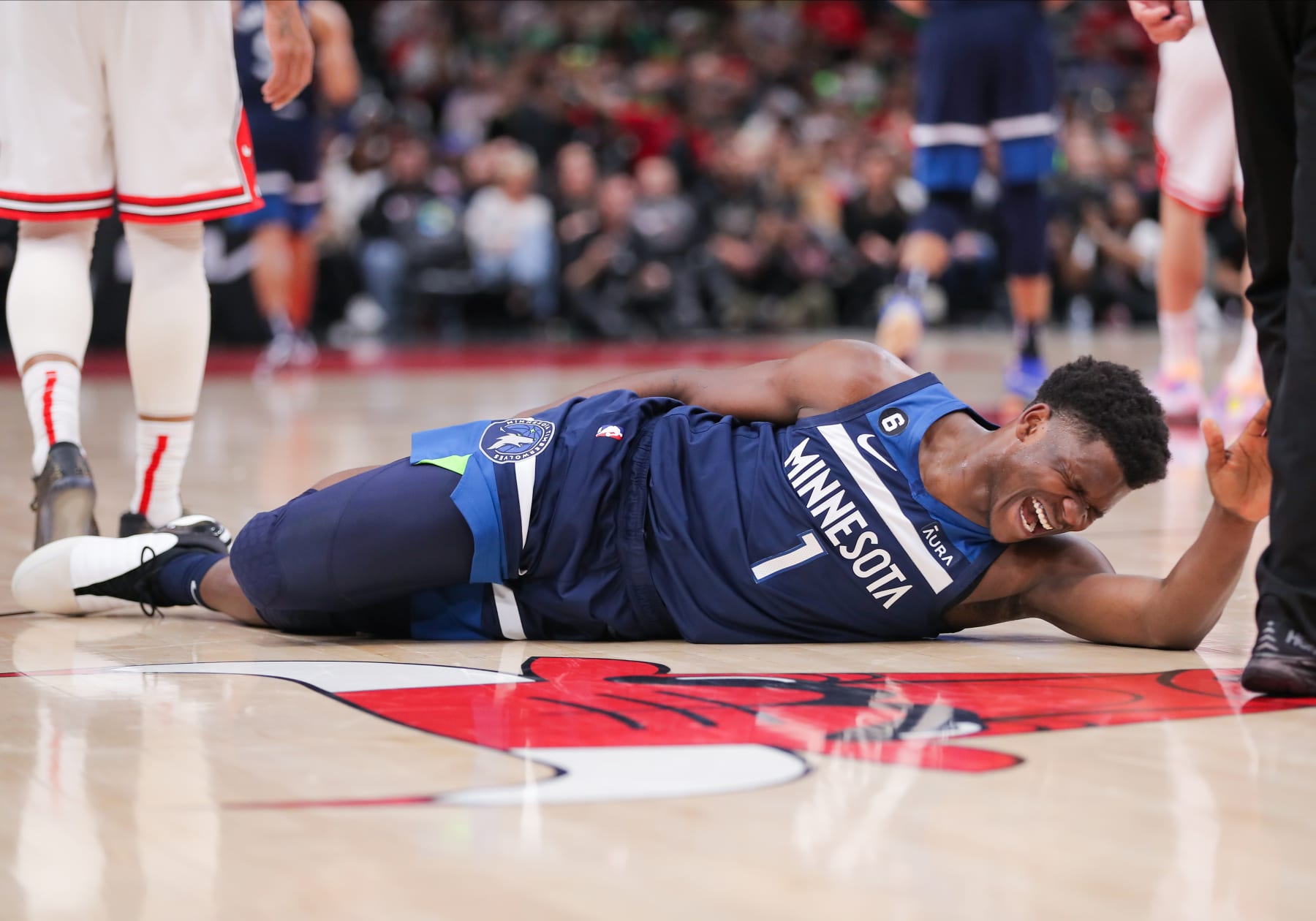 T-Wolves' Anthony Edwards Has No Timeline for Return From Ankle Injury ...