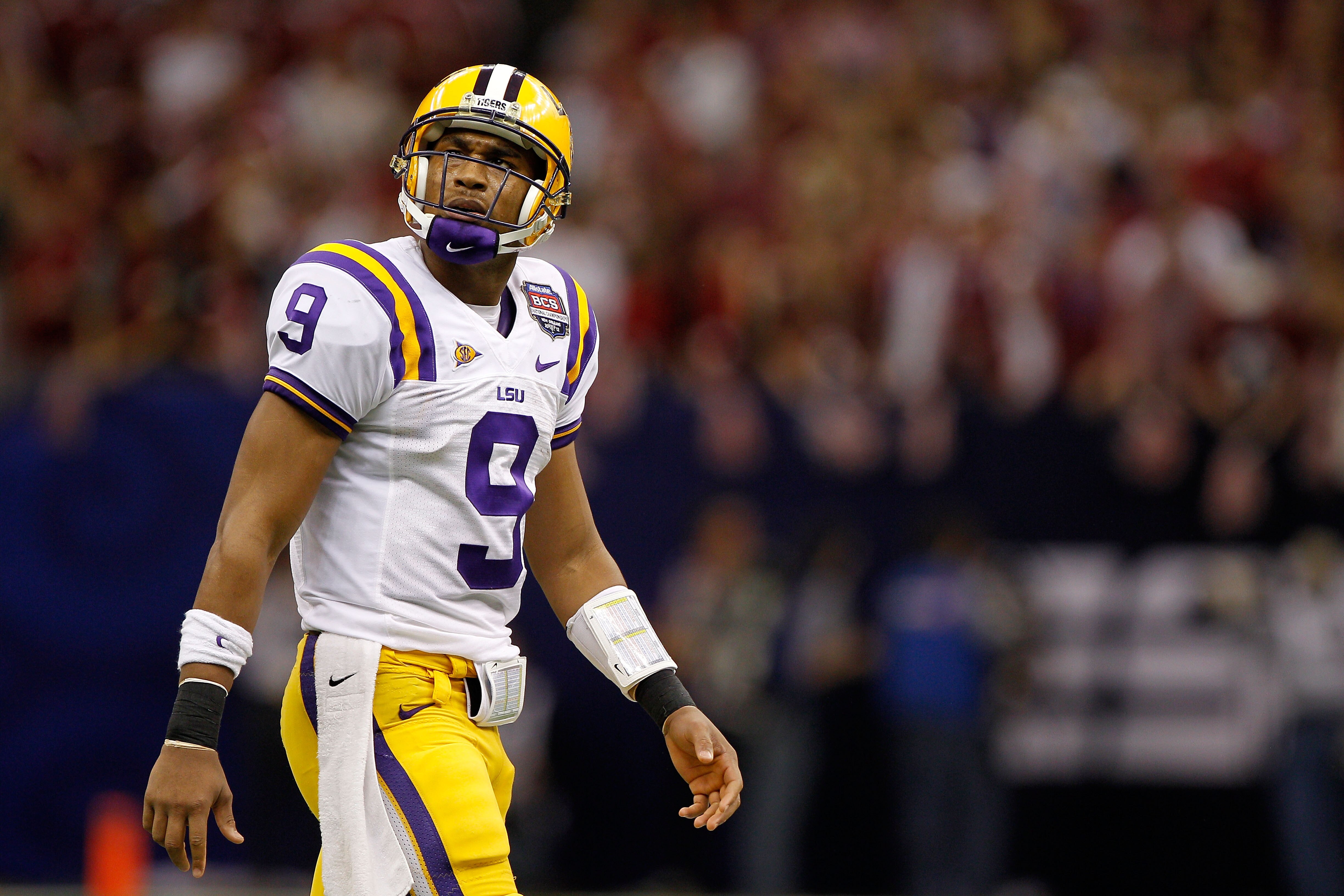 Jordan Jefferson Former LSU QB Must Get Grip on Present to Save His Future News Scores Highlights Stats and Rumors Bleacher Report